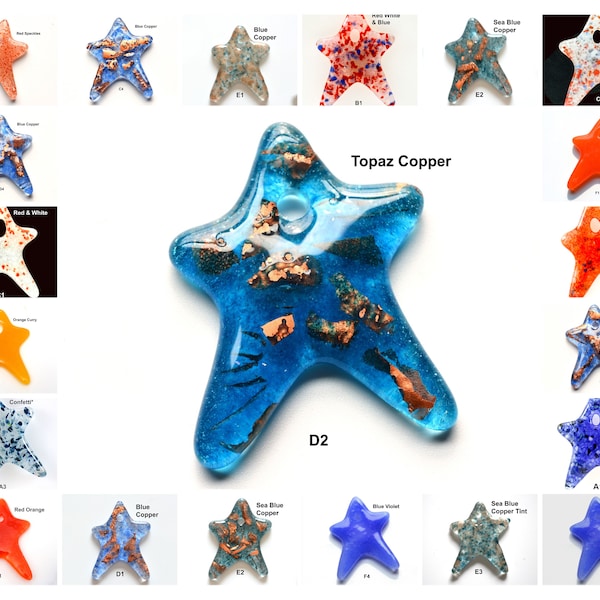 Fused Glass Star - Etsy