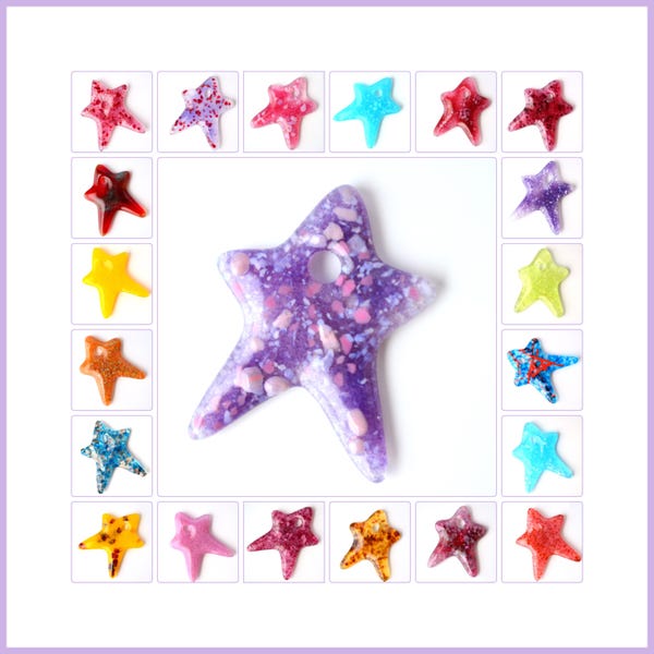 Fused Glass Star - Etsy