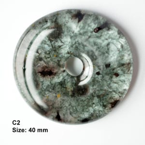 Fused Glass Disc, Black and Gray Variations Including Dichroic - Etsy