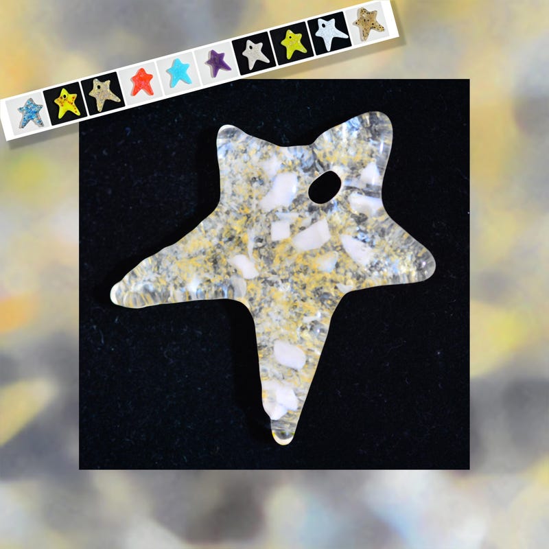 Fused Glass Star - Etsy