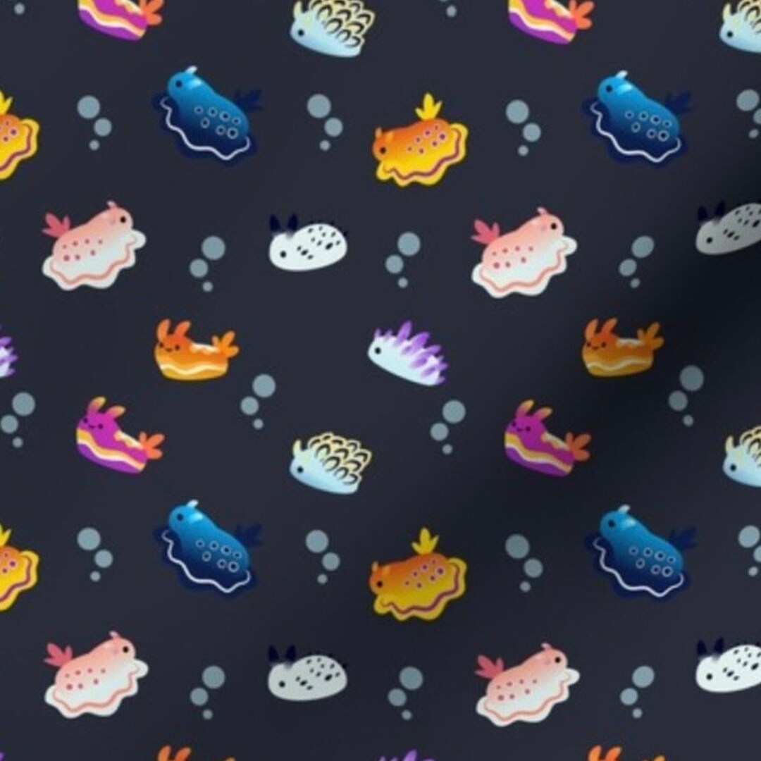 Face Mask Cute Sea Slugs Nudibranchs - Etsy