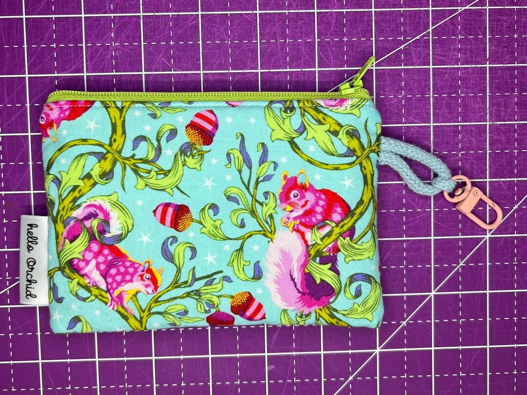 Squirrels Wallet/pouch Tula Pink - Etsy