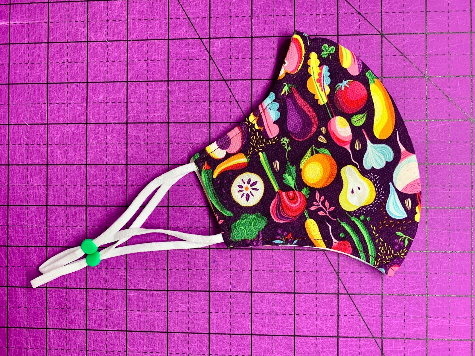 Mask Fruits/veggies GORGEOUS - Etsy