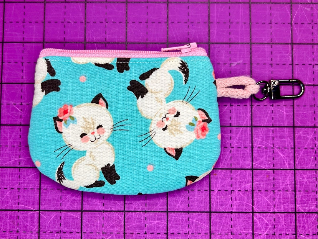 Retro Cats Coin Purse Pouch - Etsy