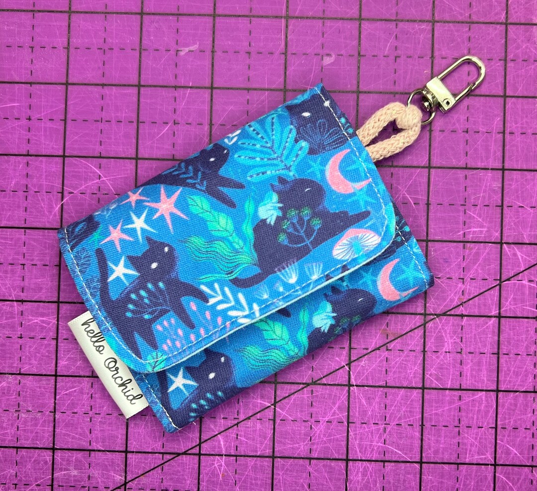 Mystical Cats Wallet Card Holder - Etsy