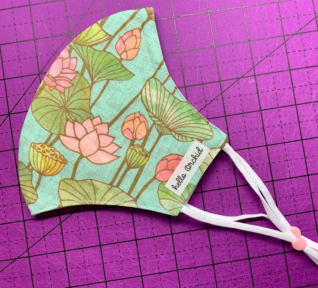 Lotus Face Mask - Etsy