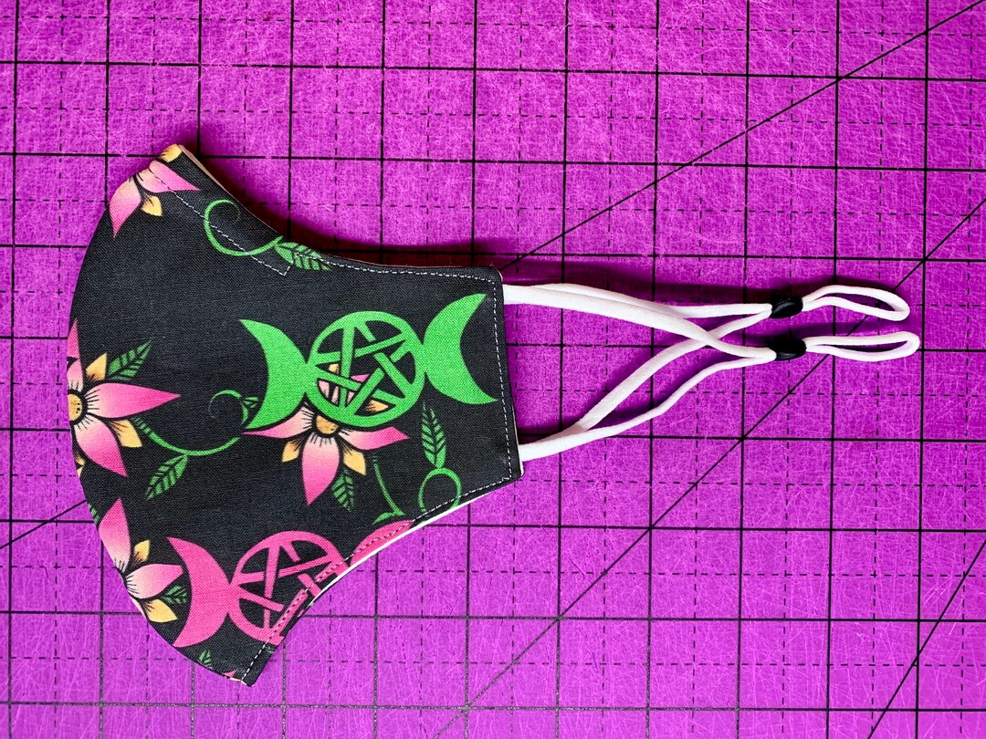 Wiccan Pagan Face Mask - Etsy Australia