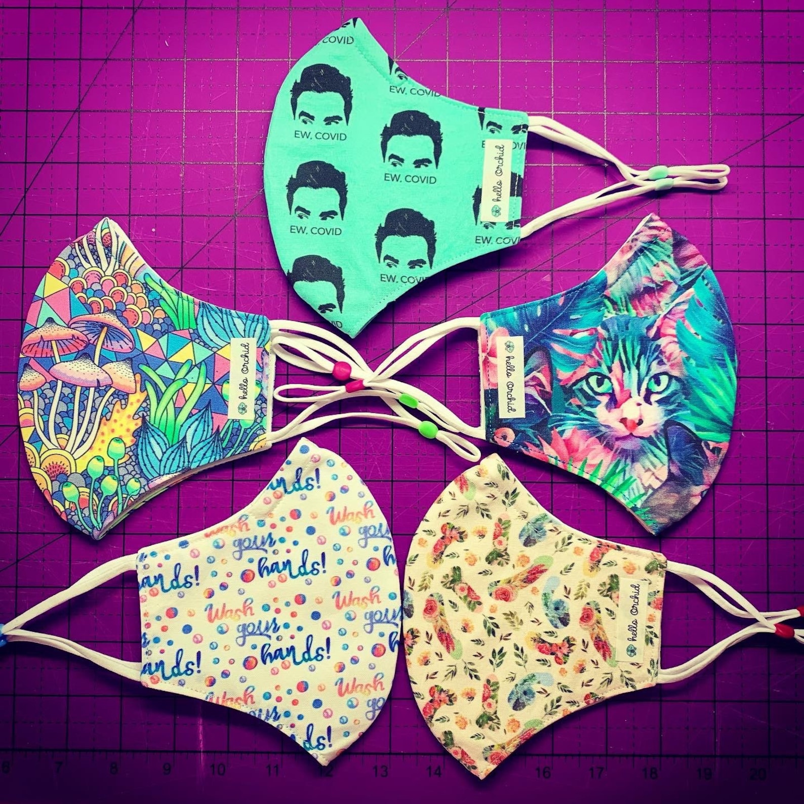 Mask Fruits/veggies GORGEOUS - Etsy