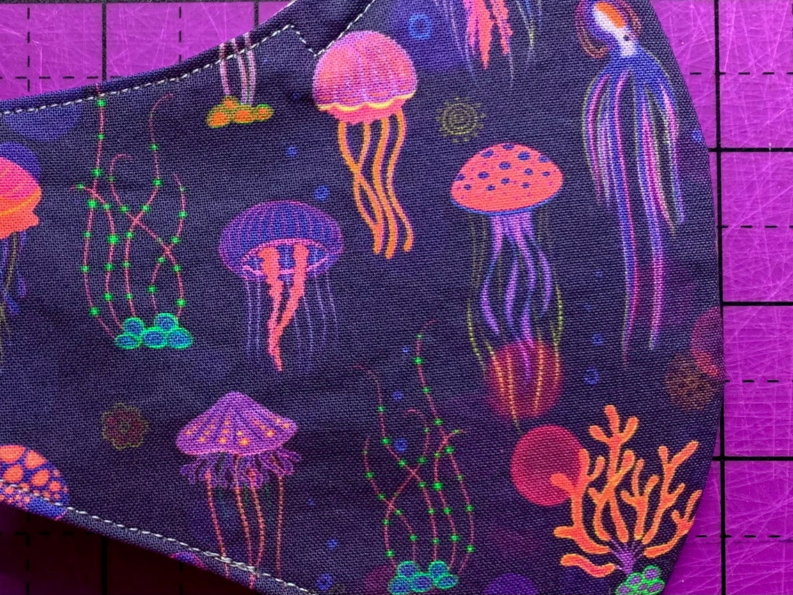 Jelly Fish Face Mask - Etsy