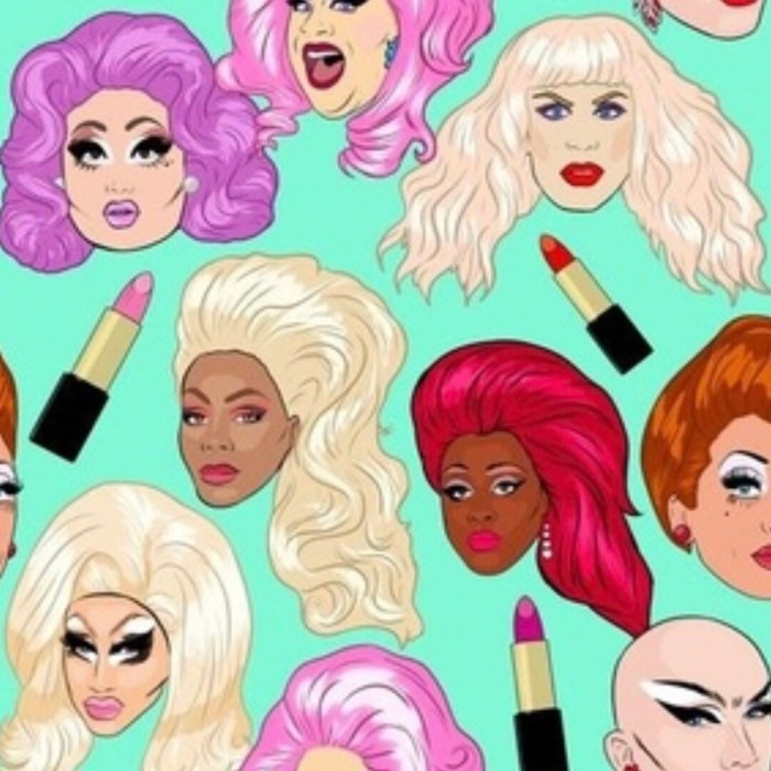Face Mask - Drag Queens - Etsy