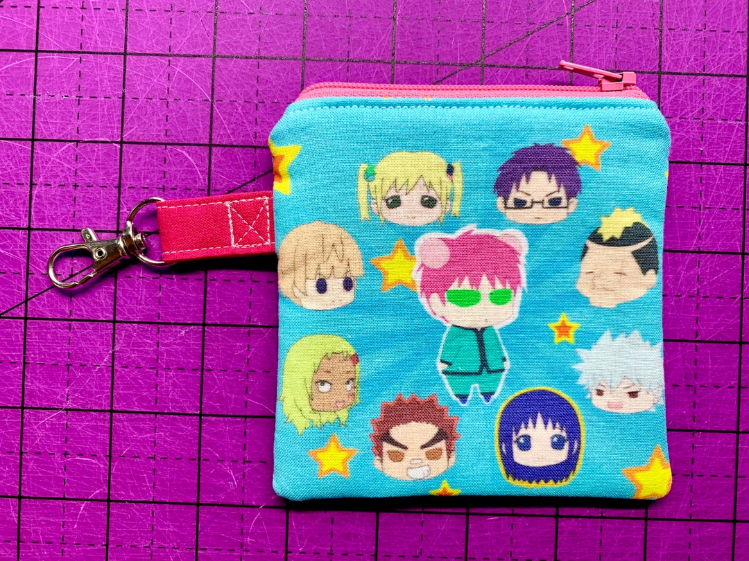 Anime Characters Pouch Small Wallet - Etsy