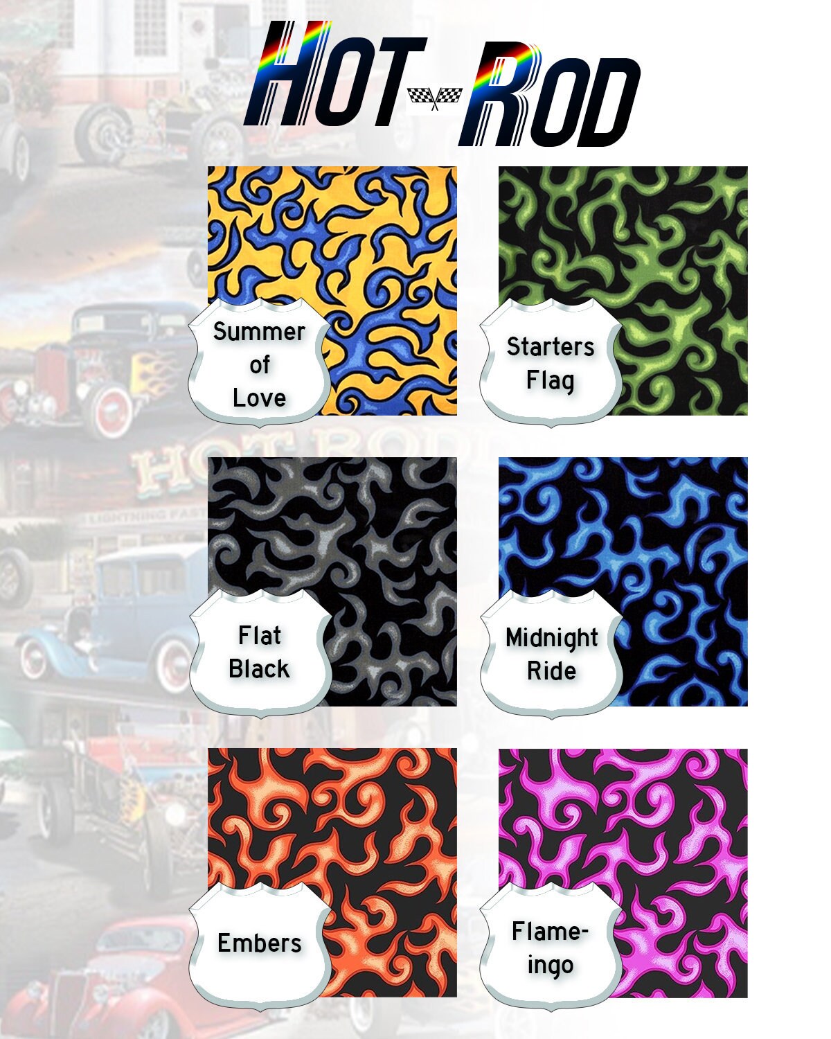 Flame Cotton Fabric - Etsy