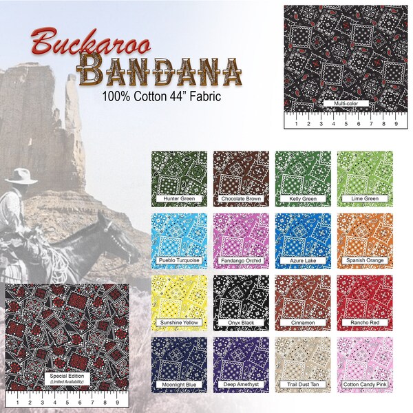 Western Fabric by the Yard - Etsy