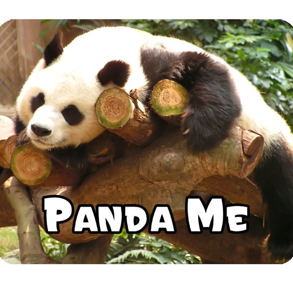 Panda Mouse Pad - Etsy UK