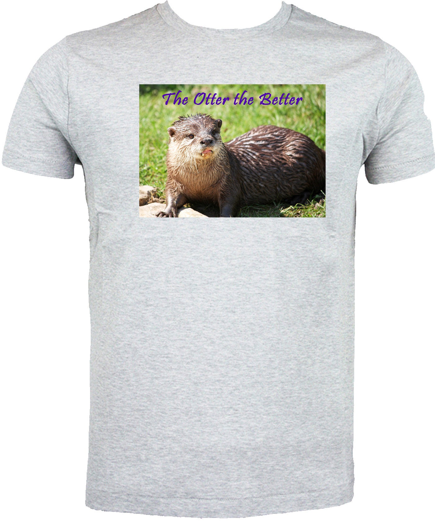 Otter T Shirt. Classic Round Neck Short Sleeved Choice of - Etsy UK