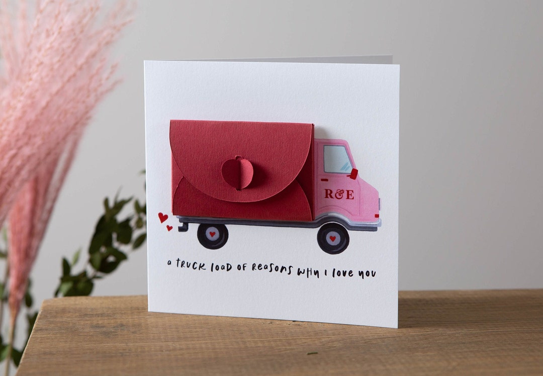 Truck Loads of Love Valentine's Card | Couples Valentine's Day Cards ...