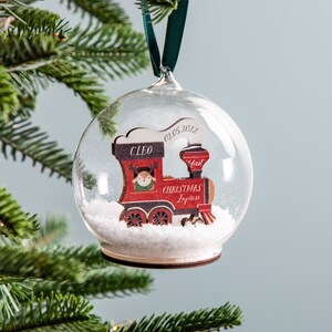 First Christmas Polar Express Train Bauble - Etsy UK