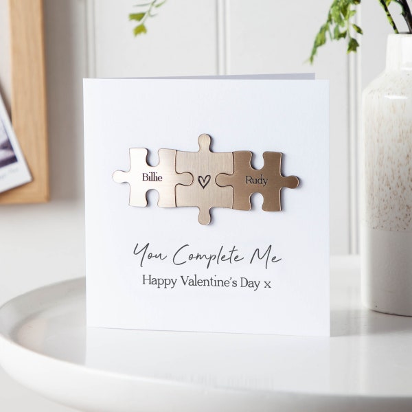 You Complete Me Card - Etsy