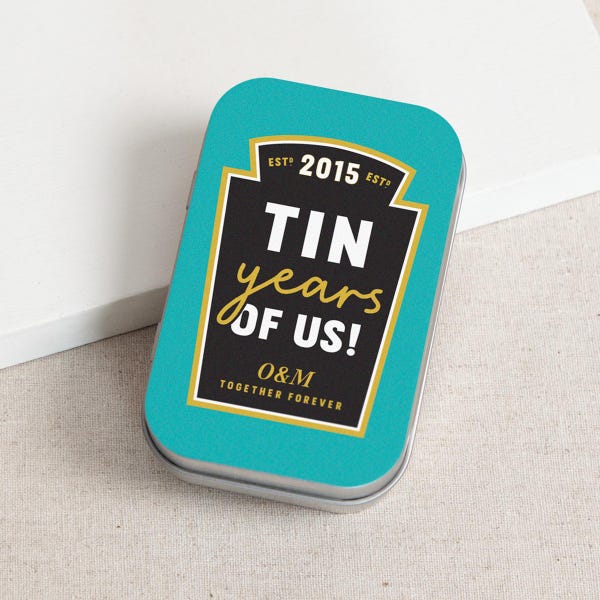 Tin Anniversary Gift - 60+ Gift Ideas for 2026