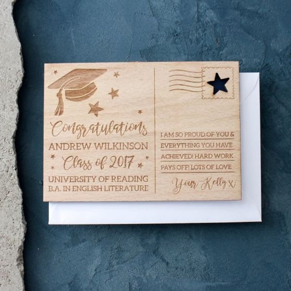 Graduation Postcards - Etsy