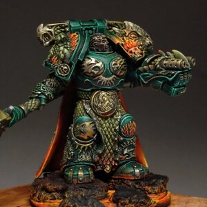 Primarch of Salamanders, Forge Father VULKAN Fantasy/sci-fi/resin ...
