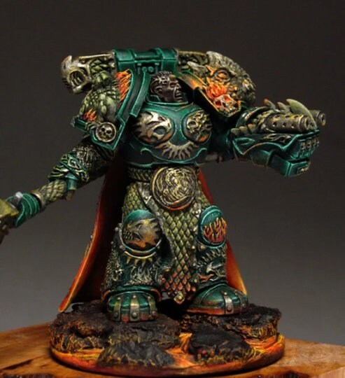 Primarch of Salamanders, Forge Father VULKAN Fantasy/sci-fi/resin ...