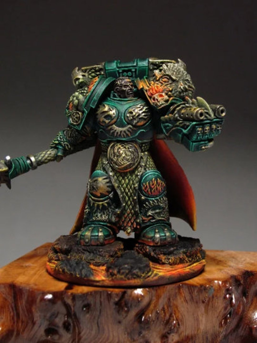 Primarch of Salamanders, Forge Father VULKAN Fantasy/sci-fi/resin ...