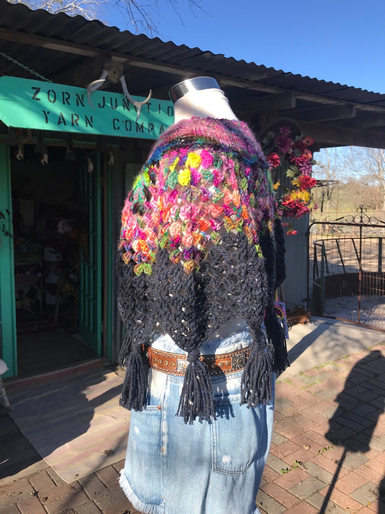 Northern Lights Poncho - Etsy