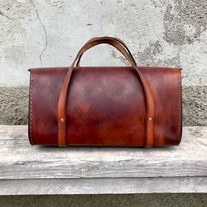 Heavy Leather Tool Bag, Indestructible, Leather Briefcase for Men ...