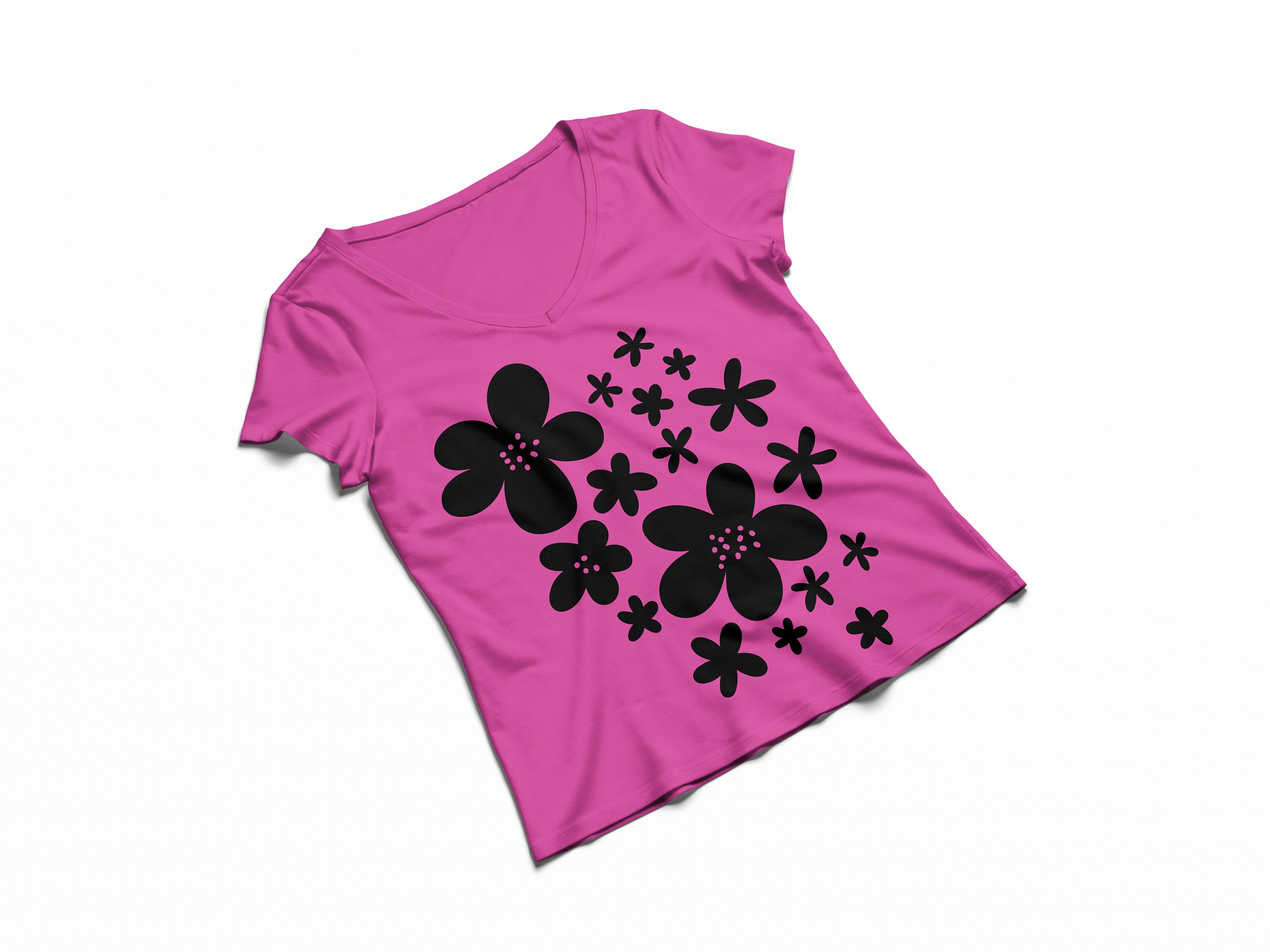 Plotterdatei Lots of Flowers SVG DXF - Etsy.de