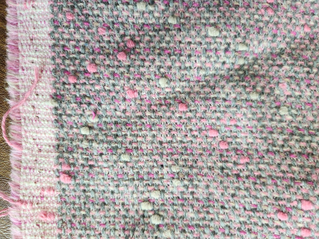 Mark Jacobs Pink Gray Tweed FABRIC From MOOD 1 Yds X 60 Wide - Etsy