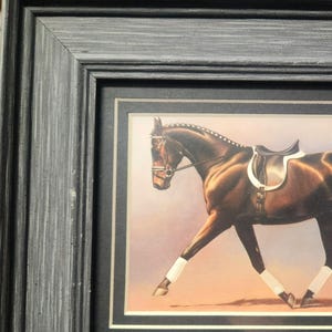 DRESSAGE Horse ART Print Framed 5 X 7 Artist Jean Barrows - Etsy