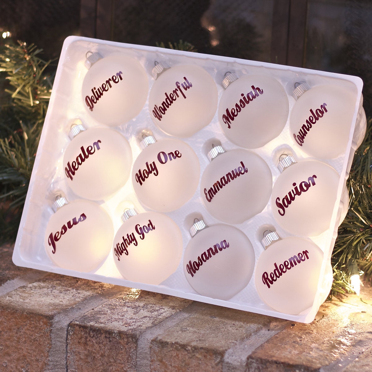 DIY, Set of 12, Names of God, DECALS ONLY, Dark Red - Etsy