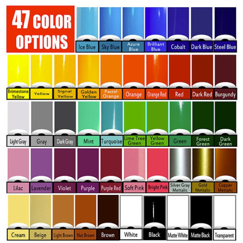 6 Monogram Decals 4 Styles 47 Colors Custom - Etsy