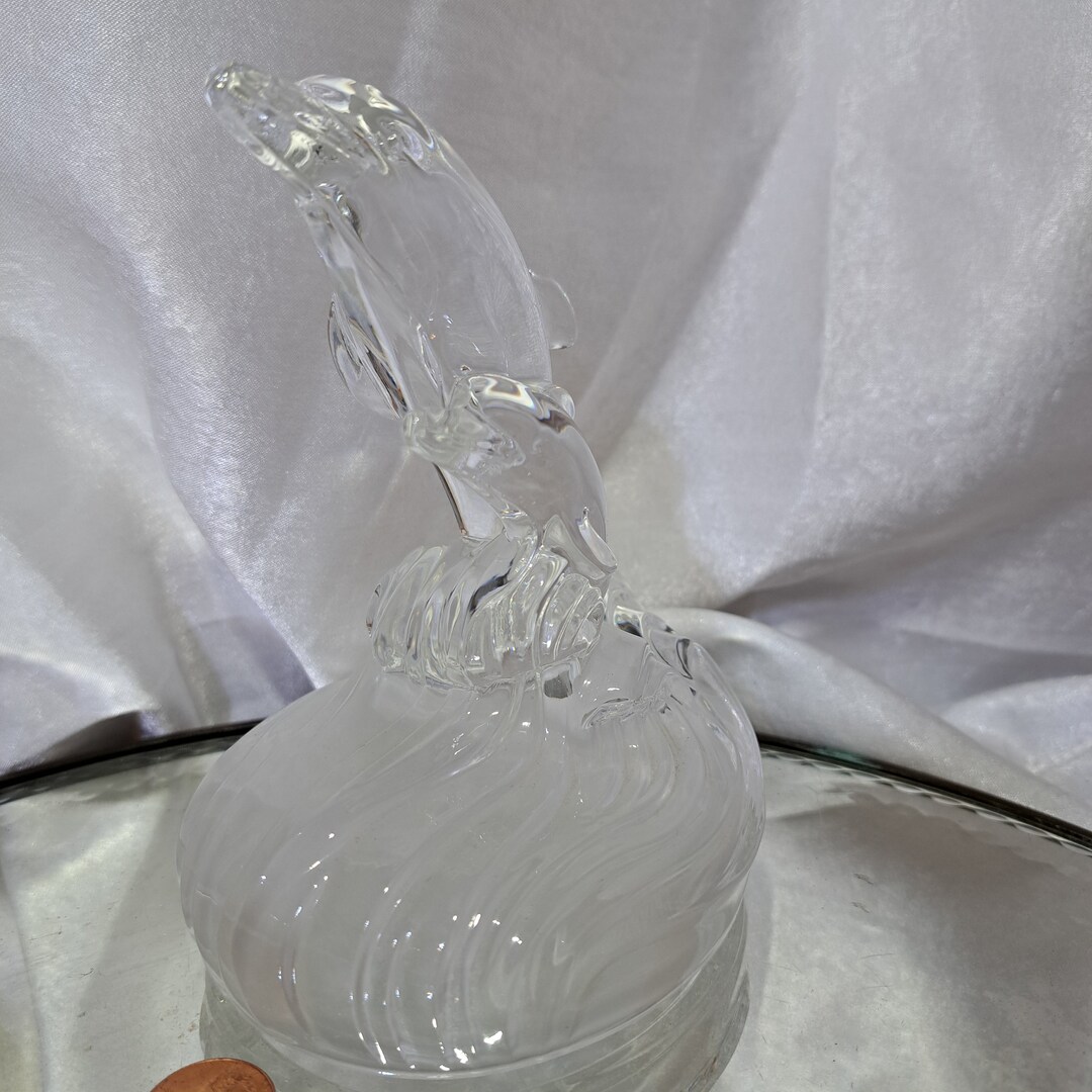 Royal Crystal Rock Italian Glassware, 24% Lead Crystal Leaping ...