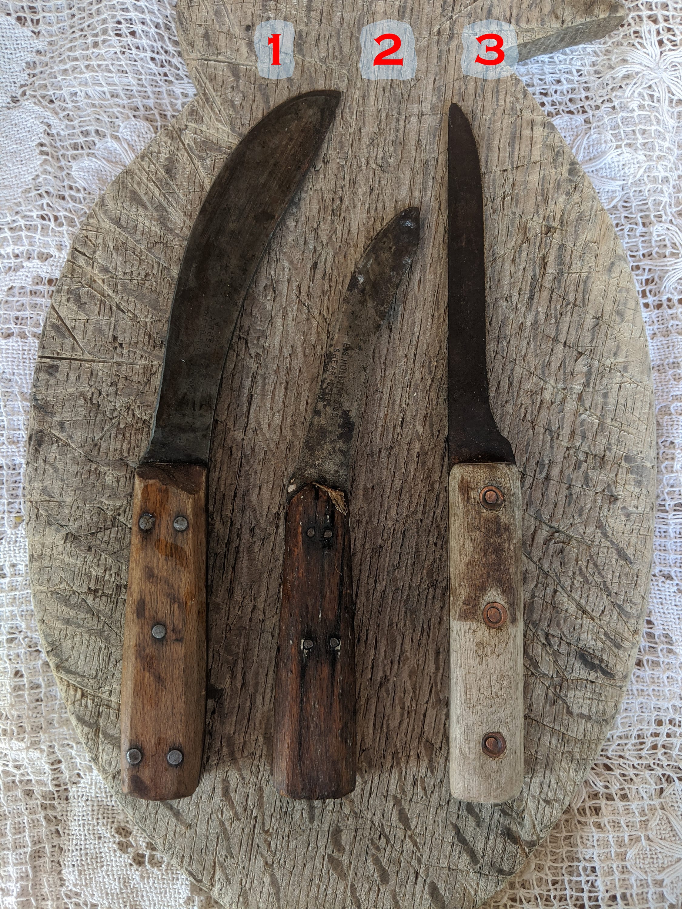 Historic early knives your choice of three. J. Russell & | Etsy