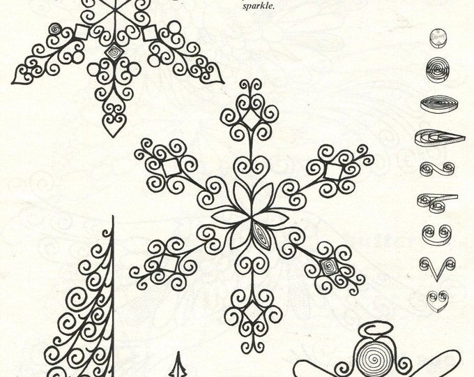 QUILLING Pattern Book - How -to Quill Plus Projects Including Christmas ...