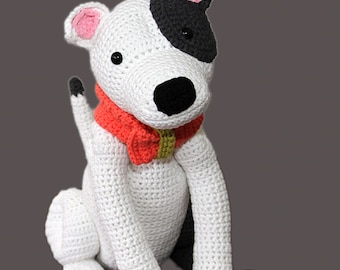 Crochet Pattern for Staffordshire Bull Terrier, American Staffordshire ...