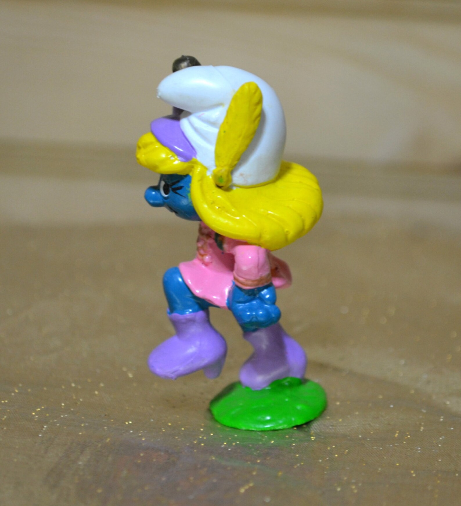 Vintage Majorette Smurfette Figure Figurine Drum Major 1984 - Etsy