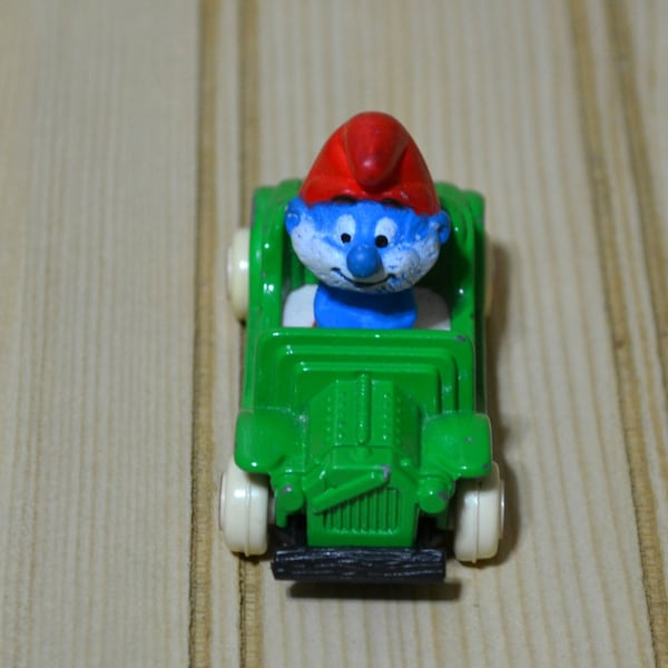 Smurf Car - Etsy