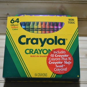 Vintage 1990's Crayola A World of Coloring Fun! Tin Collectible Magic ...
