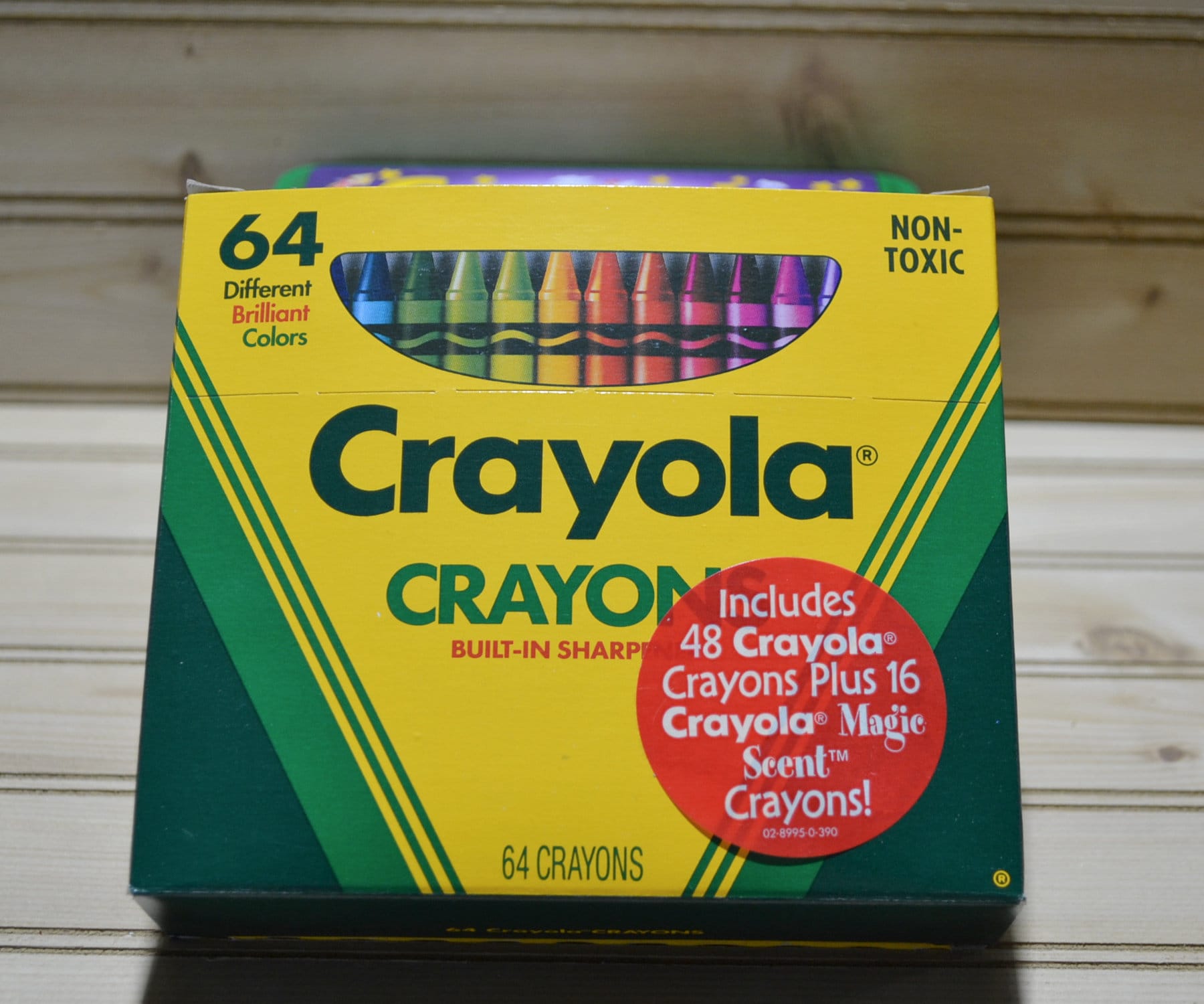 Vintage 1990's Crayola A World of Coloring Fun Tin - Etsy