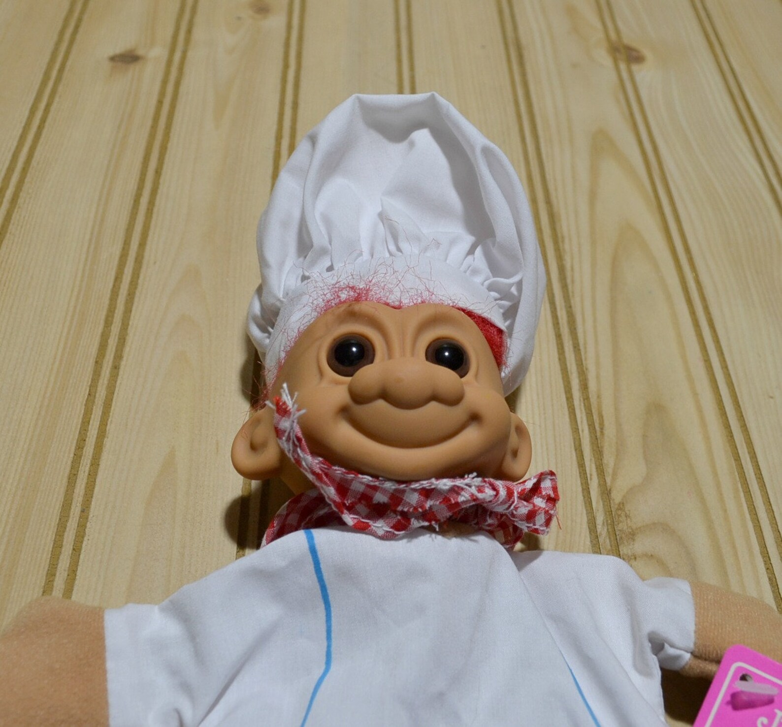 Vintage Russ Berrie Luv-pet Hand Puppet Troll Chef 1990s Original Tags ...