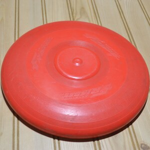 Vintage Original Frisbee Red Disc Made in Mexico - Etsy
