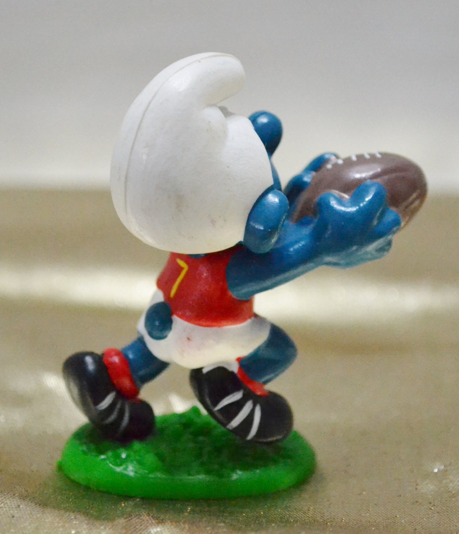 Vintage Australian Football Smurf Rare 20150 Smurf - Etsy