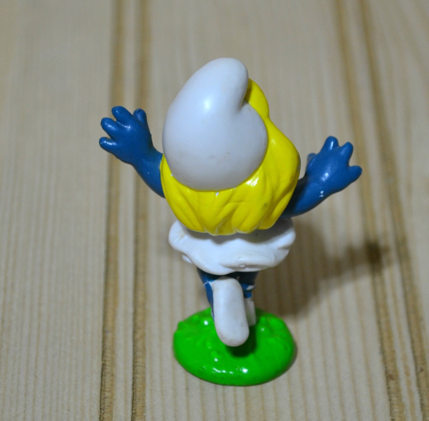 Vintage Ballerina Smurf Smurfette Figure Figurine Dancing 1977 - Etsy