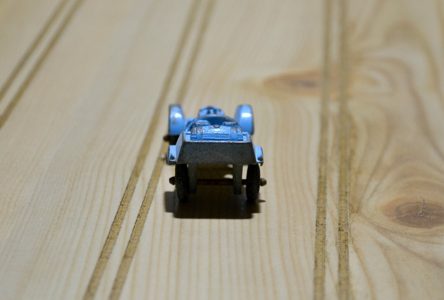 Vintage Tootsie Toy Car Light Blue Roadster Kids Collectible Vehicle TV ...