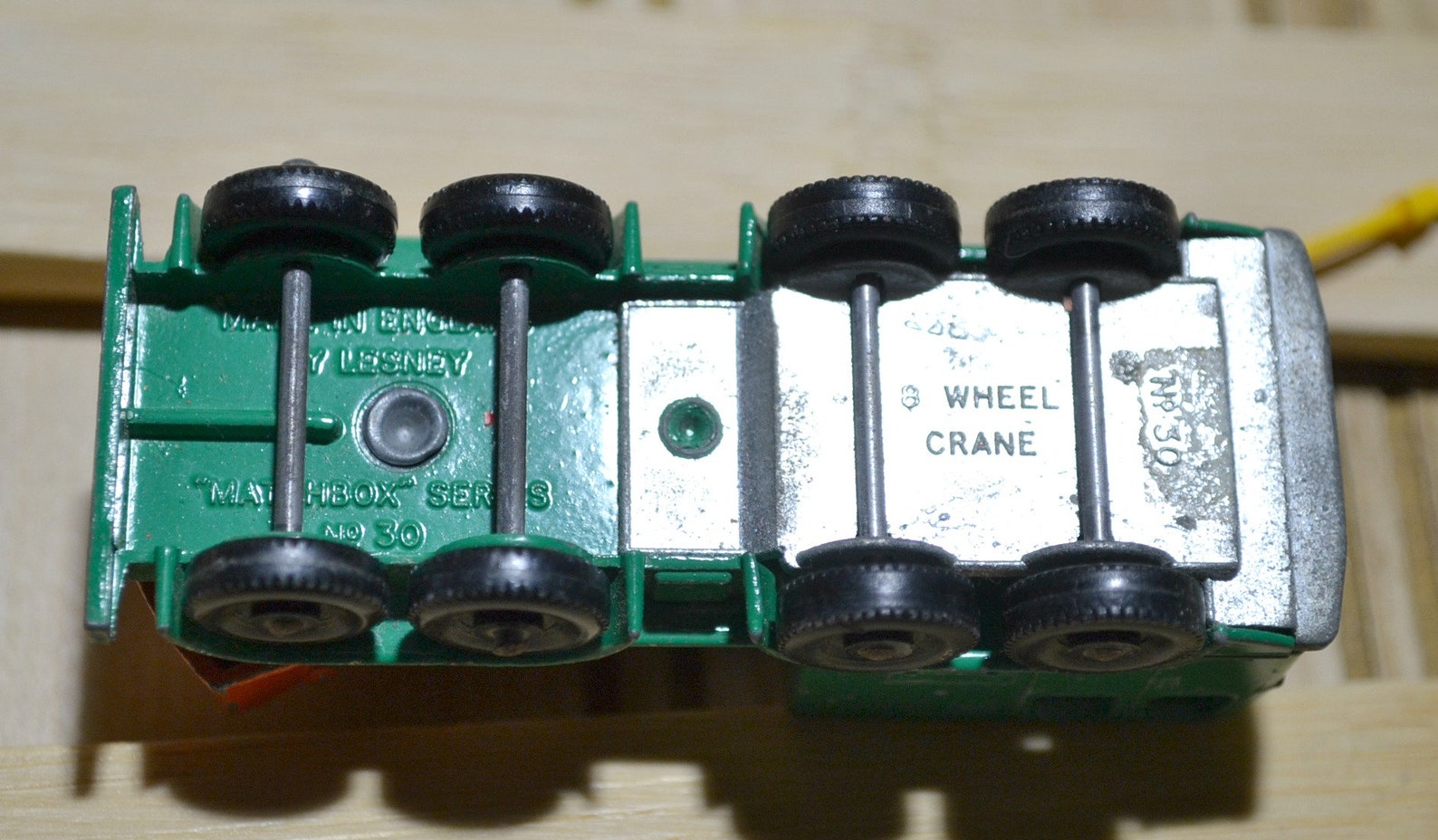 Vintage Matchbox Series No. 30 8 Wheel Crane Made in England by Lesney ...