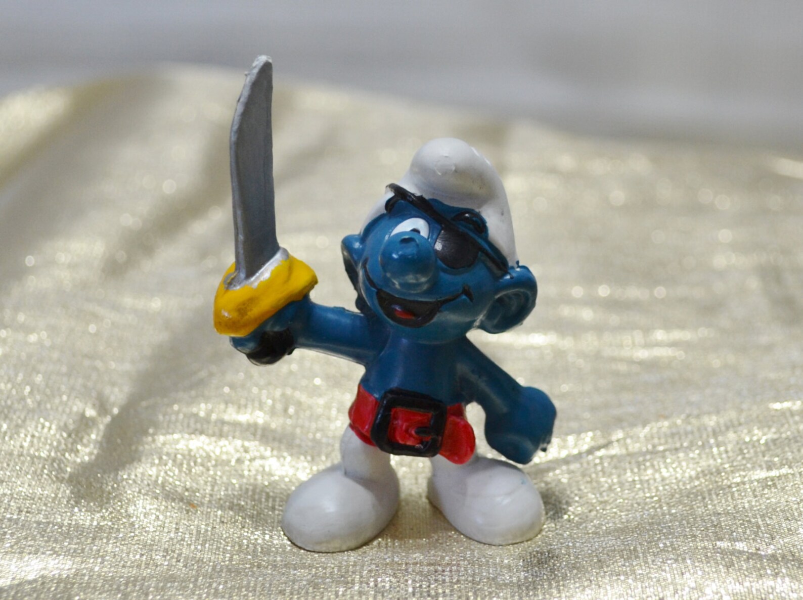 Vintage Pirate Smurf 1978 Smurfs Schleich Peyo - Etsy