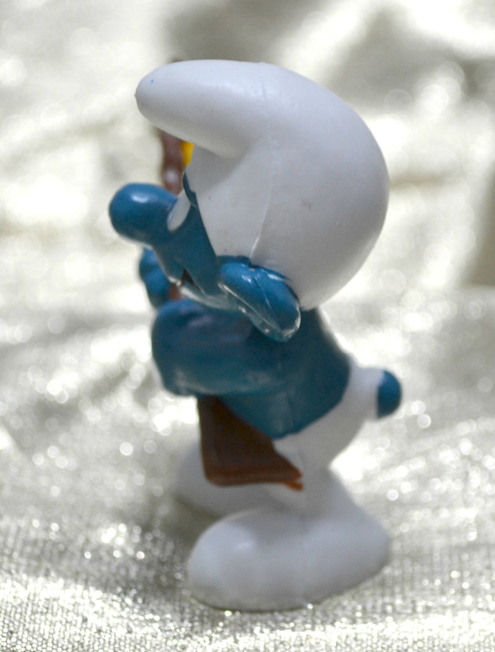 Vintage Angler Smurf - Fishing Smurf 2.0101 1978 Peyo Schleich - Etsy